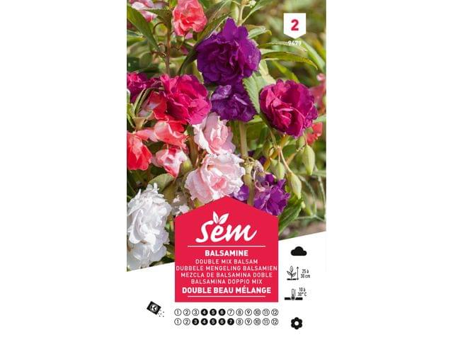 Balsamine double beau melange (sachet)