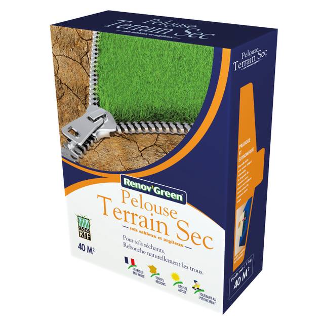 Gazon spécial terrains secs 1kg
