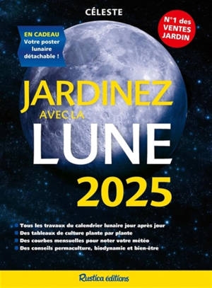 Calendrier lunaire Septembre - Octobre 2025: jardiner avec la lune